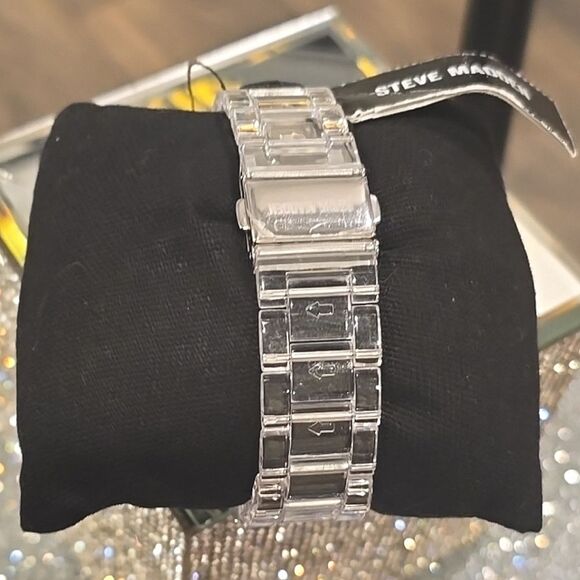 Steve Madden | Accessories | Steve Madden Genuine Crystal Accented ...